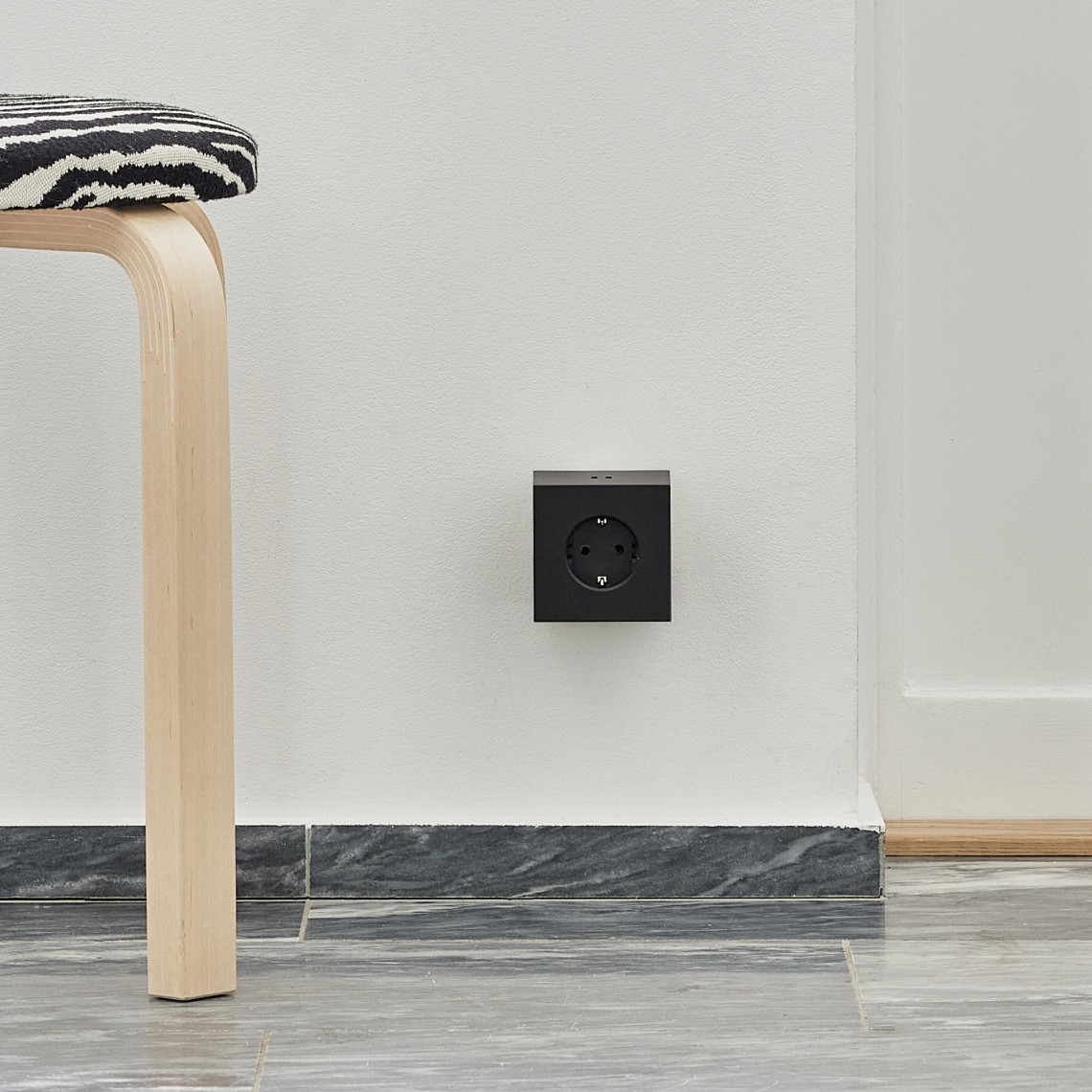 Mehrfachsteckdose Square 2 – 3 Steckdosen, 2 USB-C