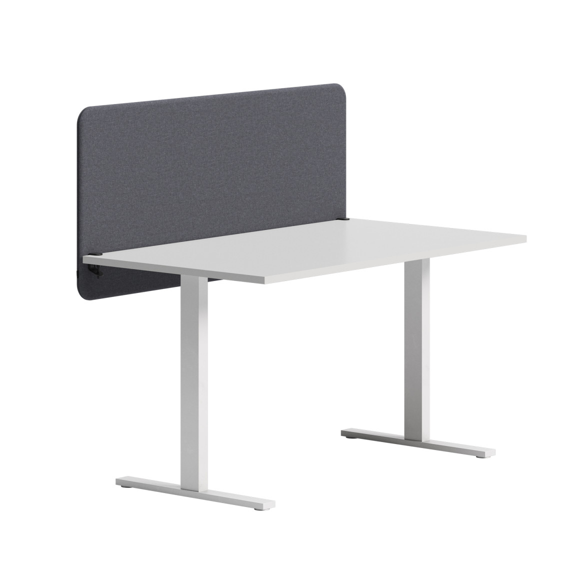 Tischtrennwand Akustik Softline 30 - Hängend, Komplettpaket mit ...