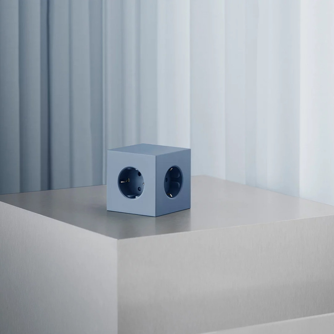Mehrfachsteckdose Square 1- Magnet, 3 Steckdosen + 2 USB-C