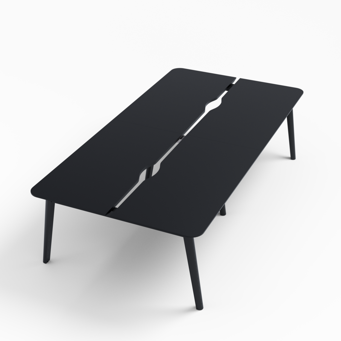 Skrivebord Nova Wood – Til 4 personer