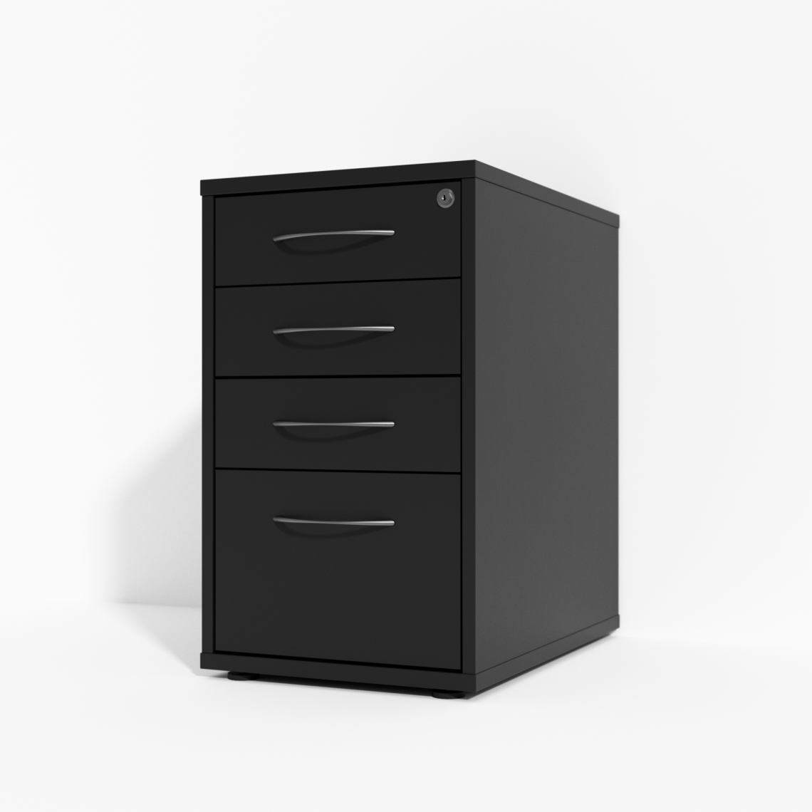 Laatikosto Modea - 3 laatikkoa + 1 arkistolaatikko, syvyys 60 cm