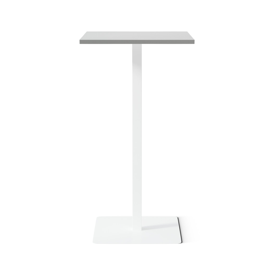 Table haute carrée