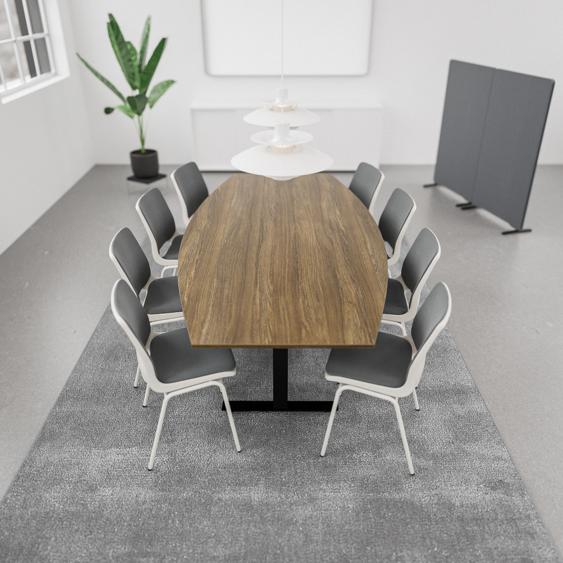 Table de conférence SET 8 personnes - Agenda + Profim Ana