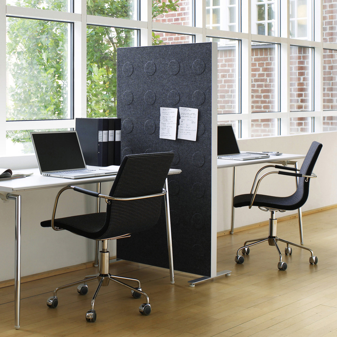 Cloison acoustique de bureau Alumi Dot