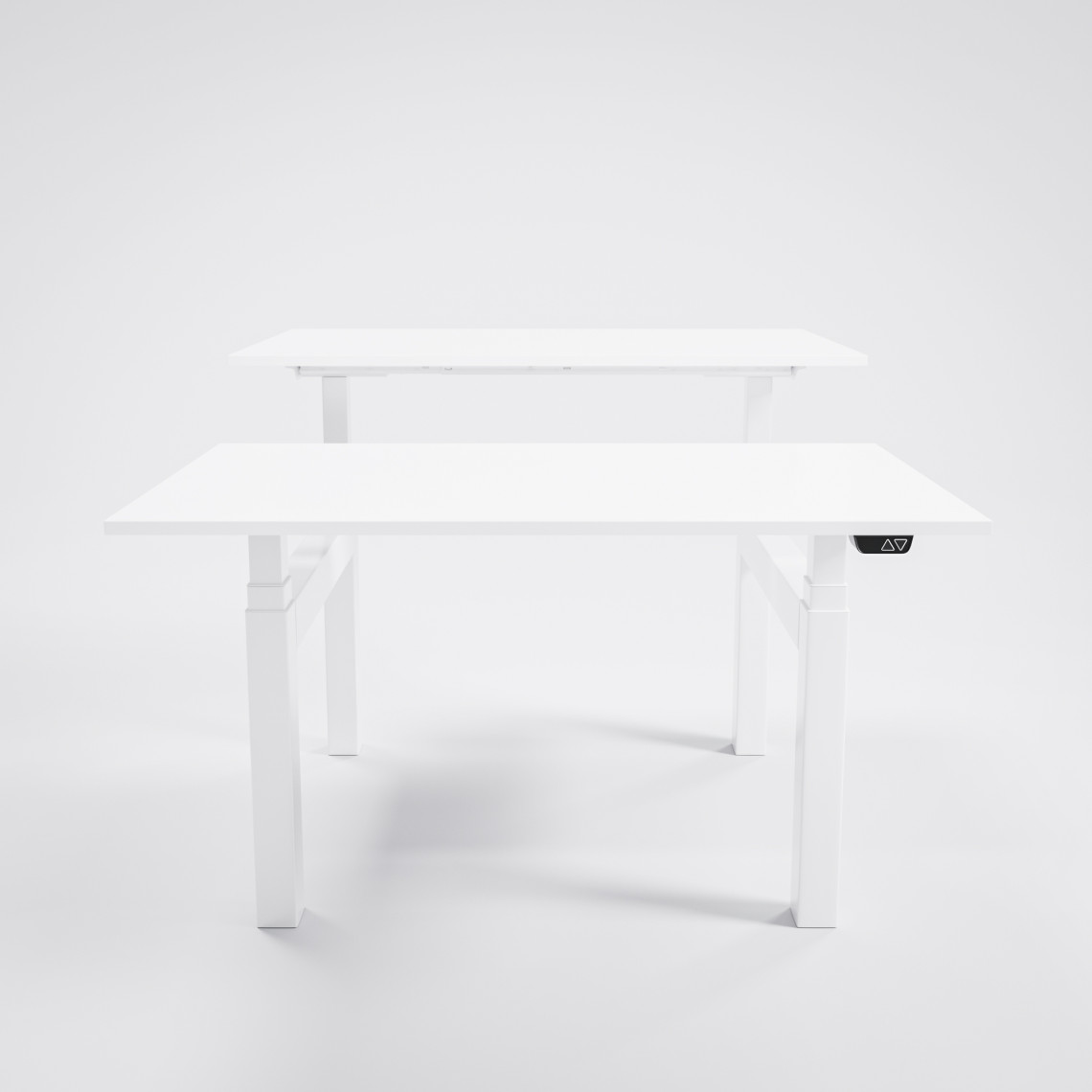 Bureau bench assis debout électrique 2 personnes AdjusTable Bench PRO6